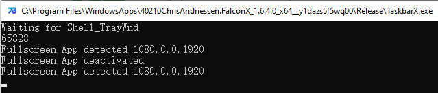 Console popped up after booting · Issue #516 · ChrisAnd1998/TaskbarX ...