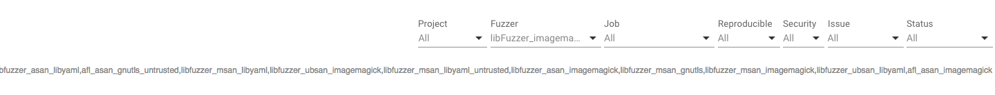 oss-fuzz.com UI is too wide if you have access to many projects · Issue #1072 · google/oss-fuzz ...