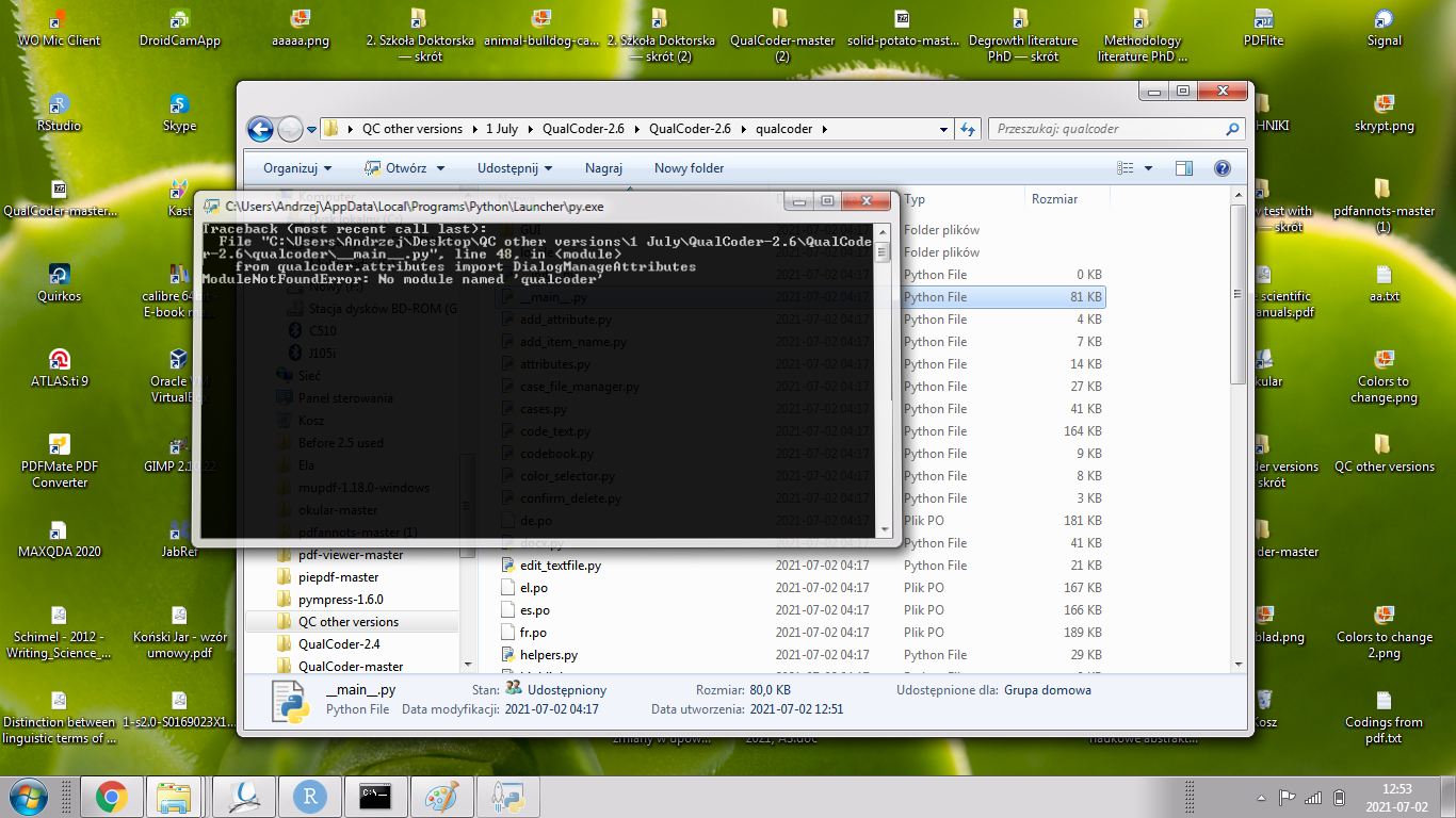 Preparing for a 2.6 release · Issue #502 · ccbogel/QualCoder · GitHub