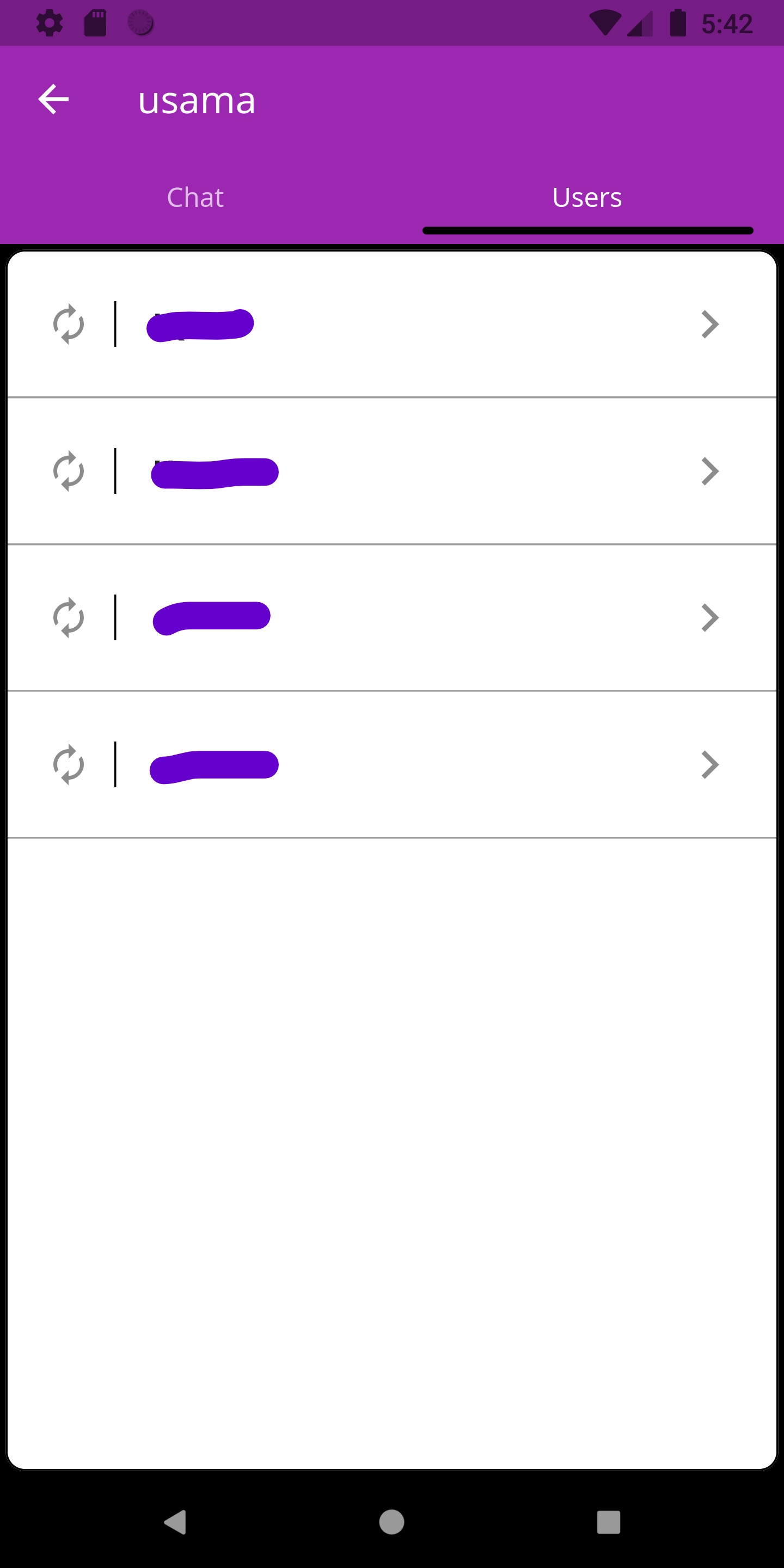 GitHub - iamusamaiqbal/ChatApplication: One-to-One Chat Application