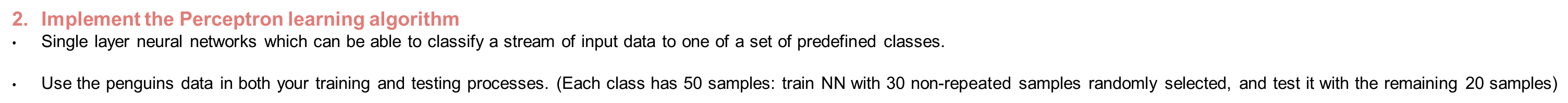 Github Mostafaahmed 12perceptron Single Layer Perceptron Implementation In Python 