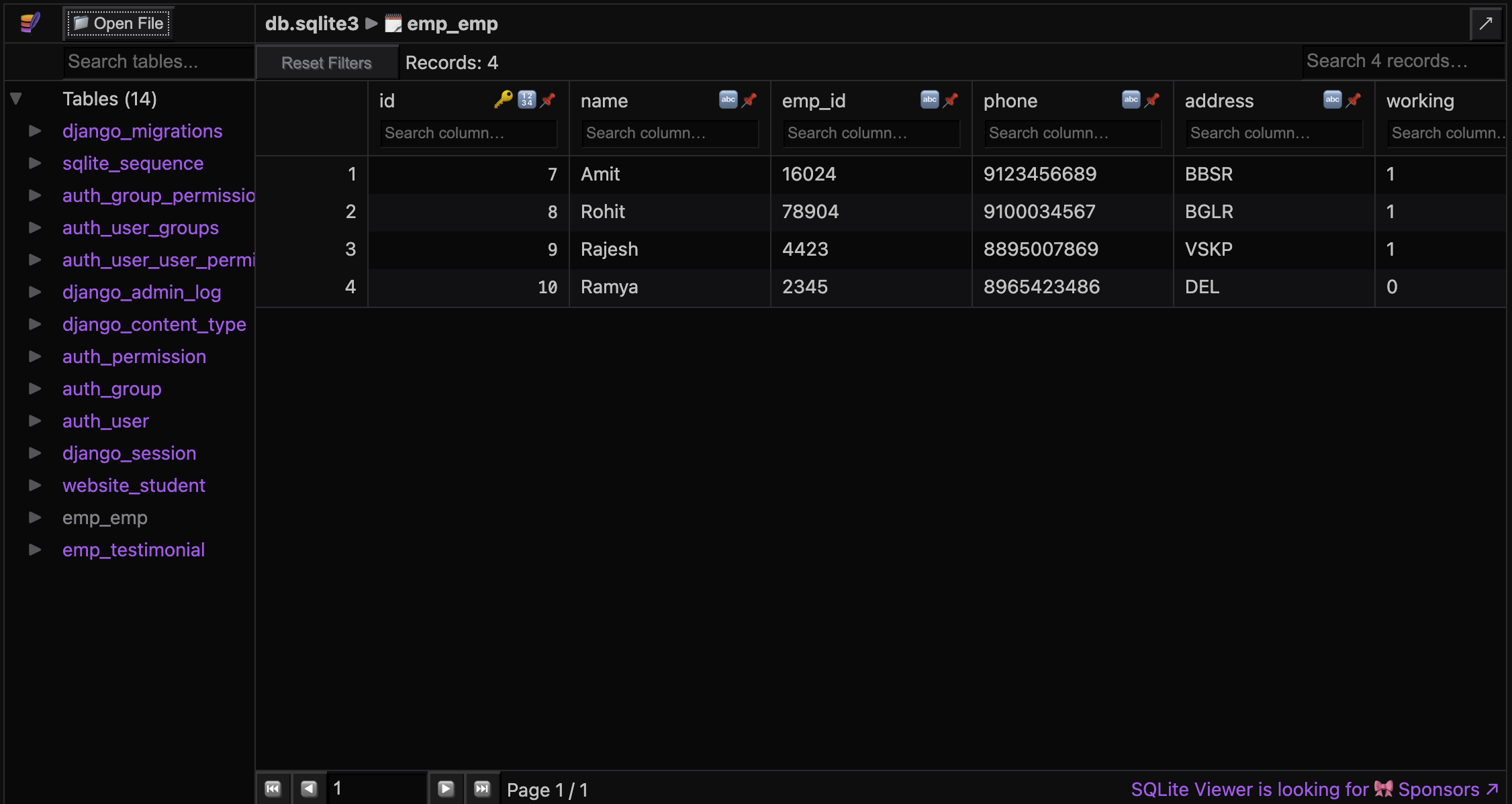 GitHub - Amit-45/employee-manage-django: The Employment Management System is project designed to ...