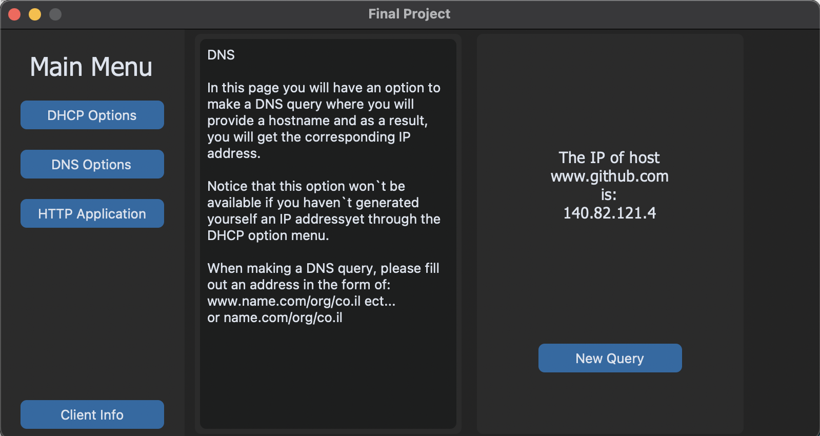 GitHub - yuvili/FinalProject