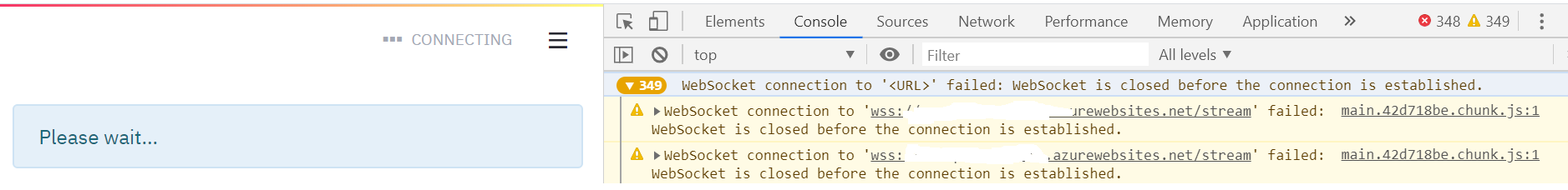 "connecting forever" when connect server through the proxy · Issue #877 · streamlit/streamlit ...