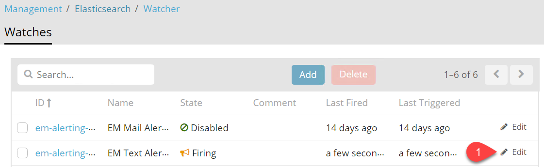 Ability To Activatedeactivate Watches Directly From Watcher Page · Issue 13890 · Elastic 