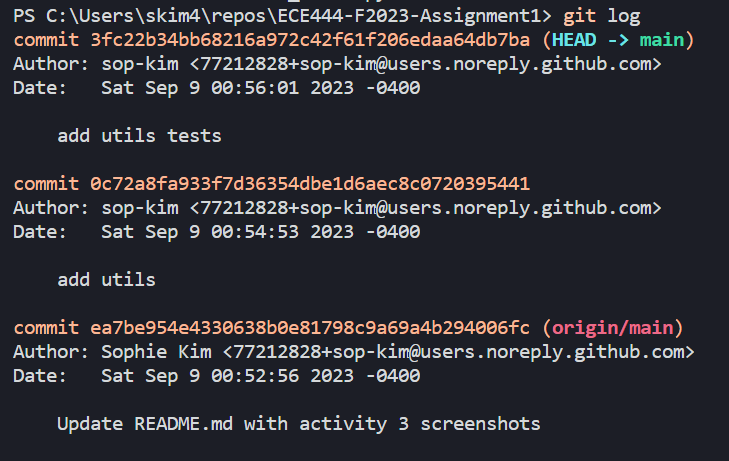 GitHub - sop-kim/ECE444-F2023-Assignment1