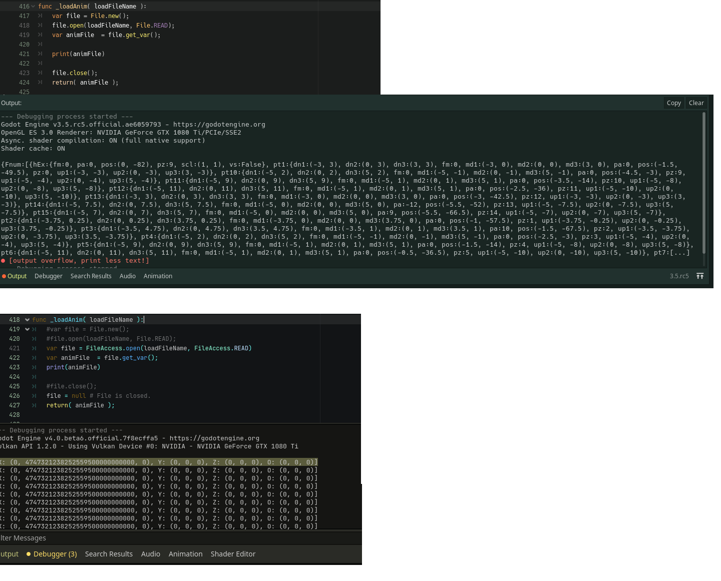 convert project to godot4 file.get_var() · Issue #69114 · godotengine/godot · GitHub