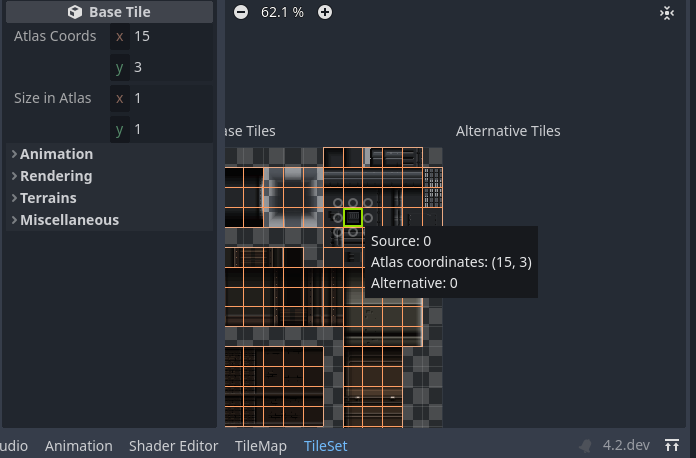 Reimplement ability to flip/rotate/modulate individual tiles in a ...