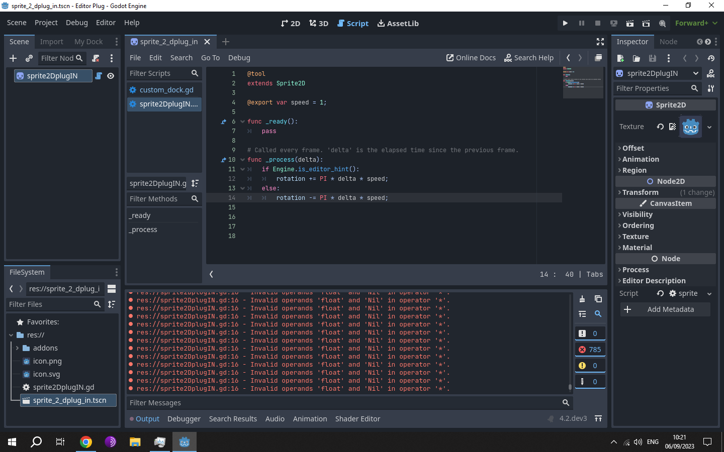 Manual / PlugINS / Running Code in the Editor · Issue #81367 · godotengine/godot · GitHub