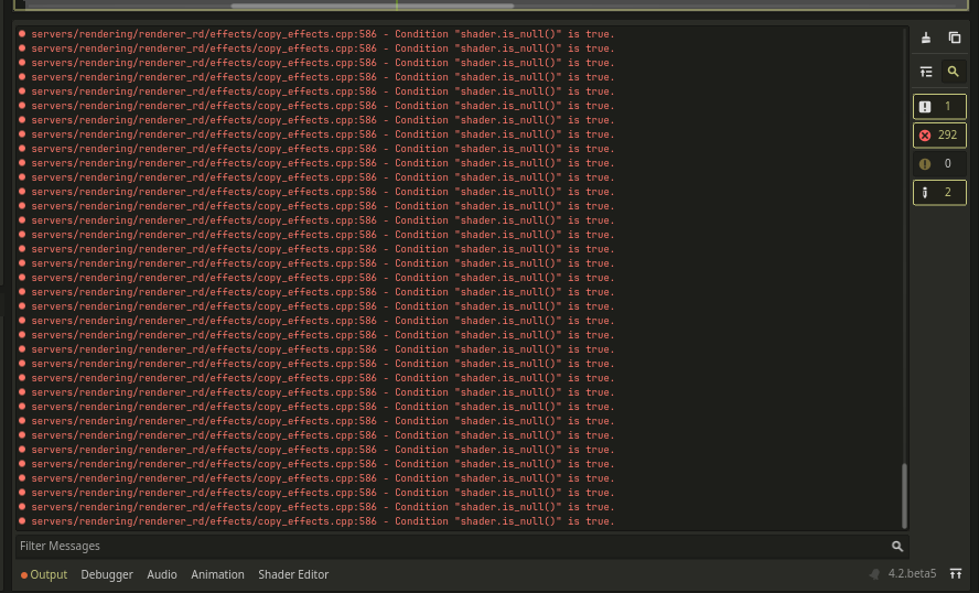 Toggling XR/Shaders/Enabled caused errors spam when using WorldEnvironment · Issue #84841 ...