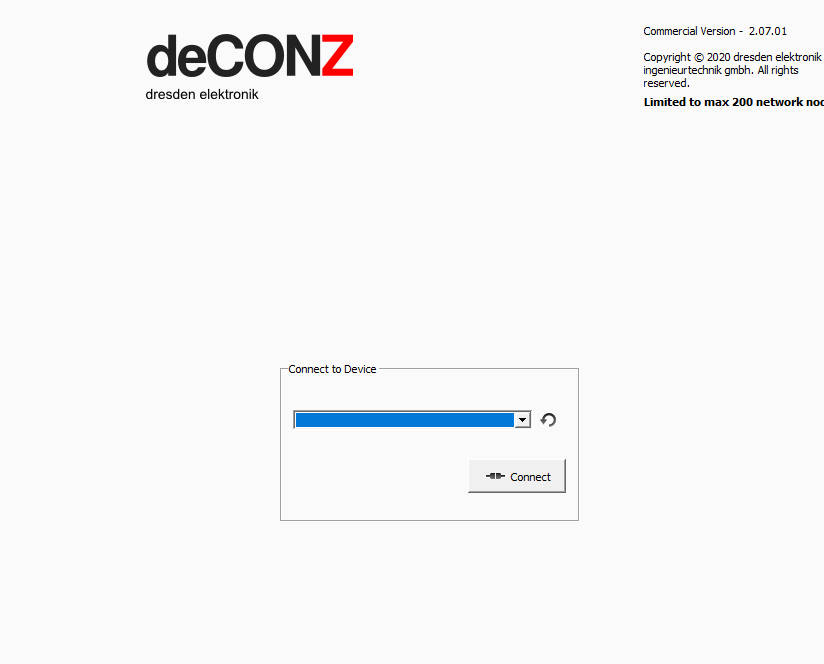 Upgrade to to Deconz2.09.00 causes connection issue (not connected ...