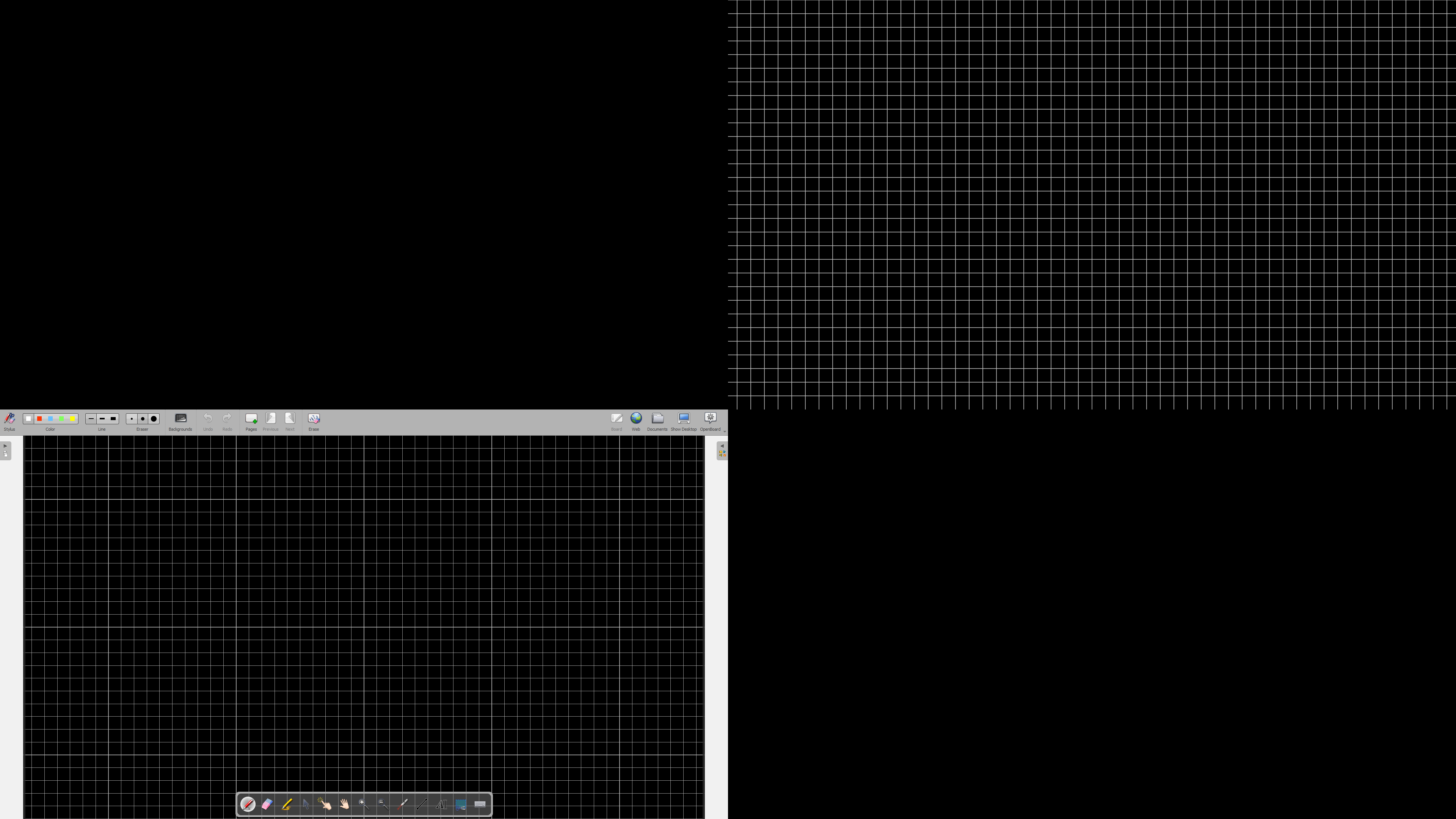 Black window with multiscreen · Issue #516 · OpenBoard-org/OpenBoard · GitHub