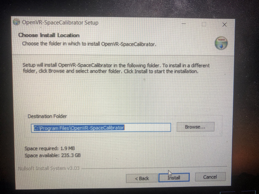 I cant install OpenVR-SpaceCalibrator · Issue #21 · pushrax/OpenVR-SpaceCalibrator · GitHub