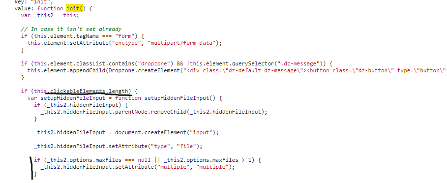 Uploadmultiple With Clickable Elements · Issue 2037 · Dropzonedropzone · Github