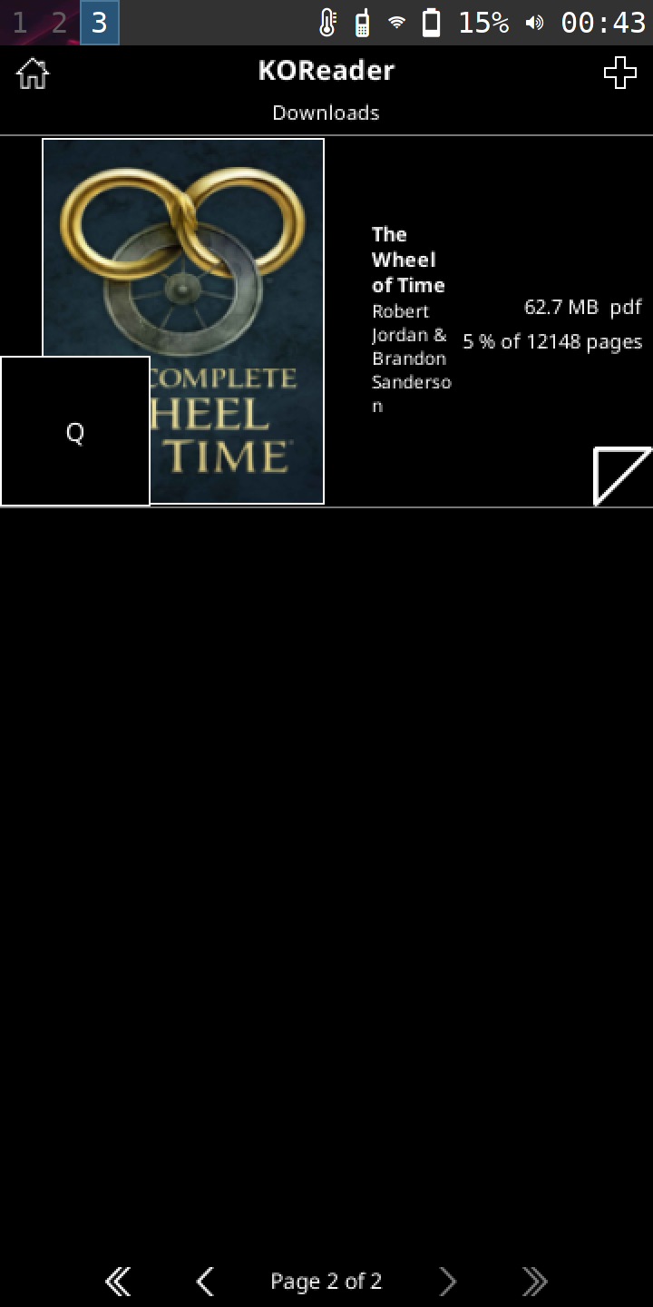 koreader is extremely blurry on wayland · Issue #8630 · koreader/koreader · GitHub