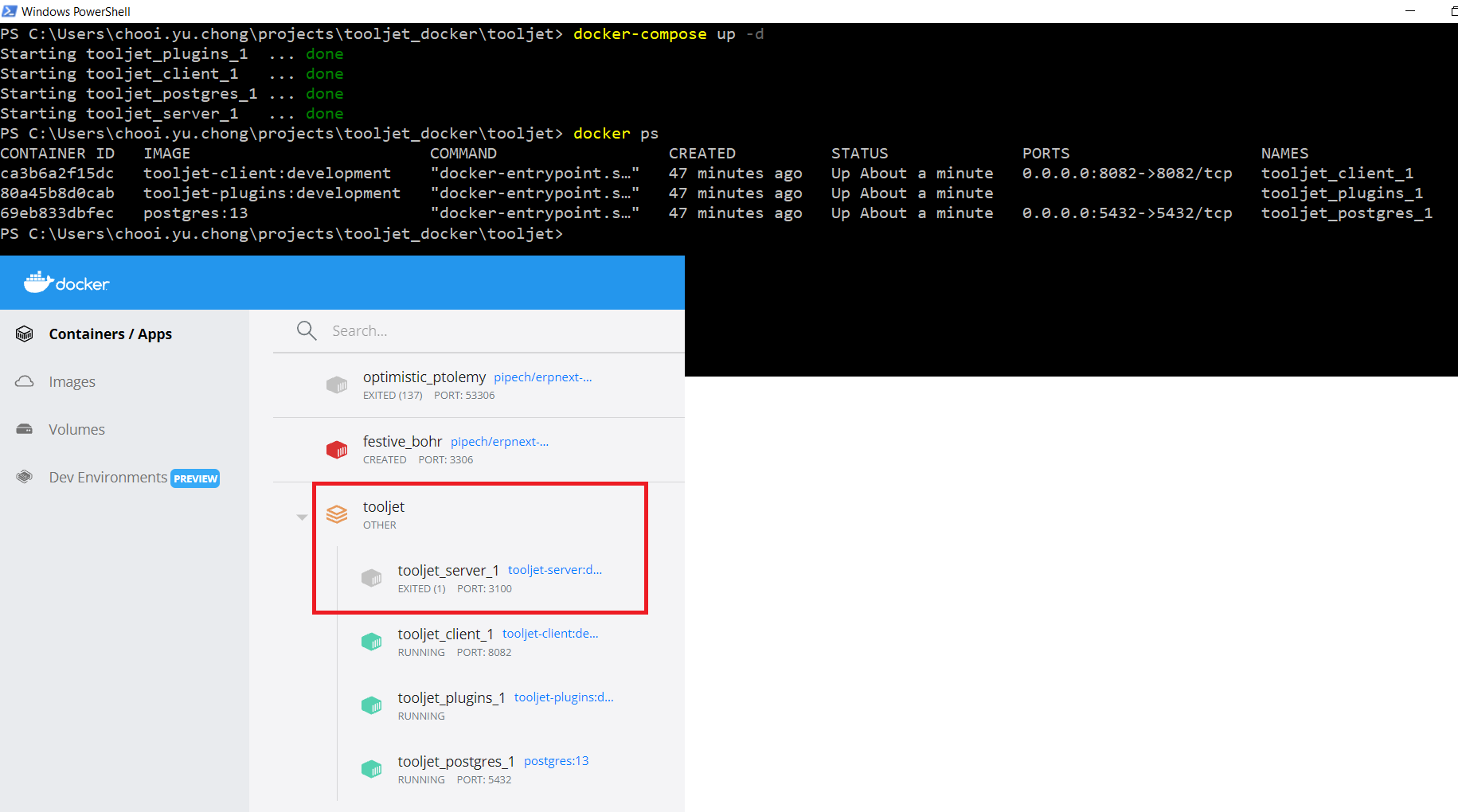 Tooljet Is Not Deploying Correctly On Docker · Issue 3051 · Tooljettooljet · Github 
