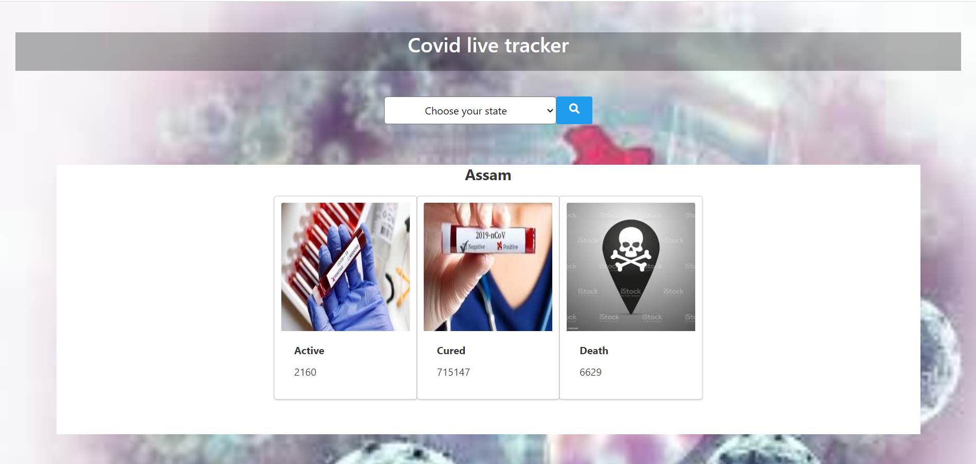 GitHub - mlakshmi2k19/CovidTracker