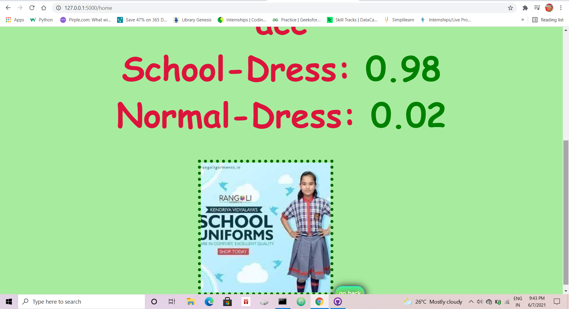 GitHub - Sanju-Kumar-Giri/School-Uniform-Identification-using-Deep-Learning-based-Approach