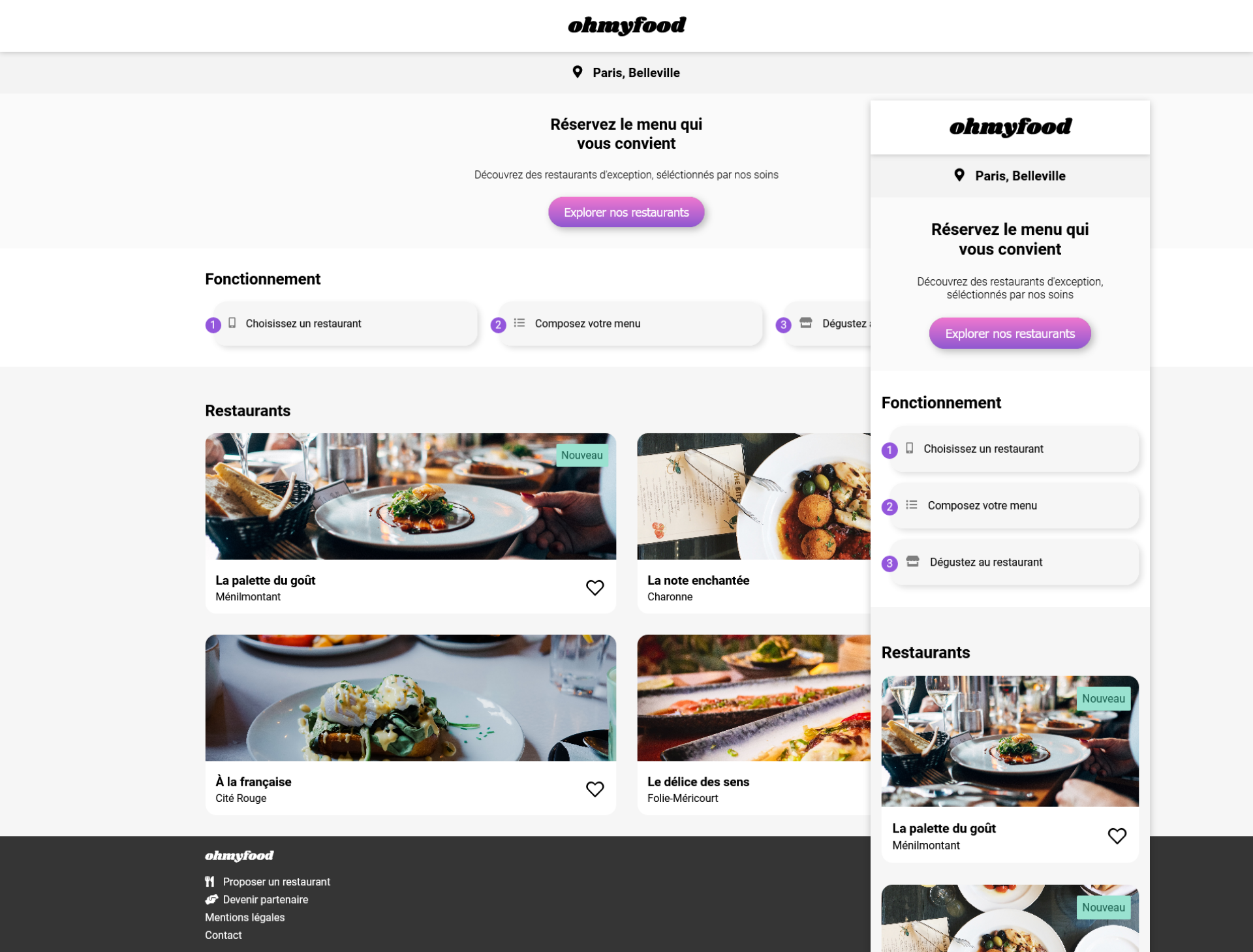 GitHub - ManonMci/OhMyFood: Projet front-end du parcours "Développeur web" chez OpenClassroom.