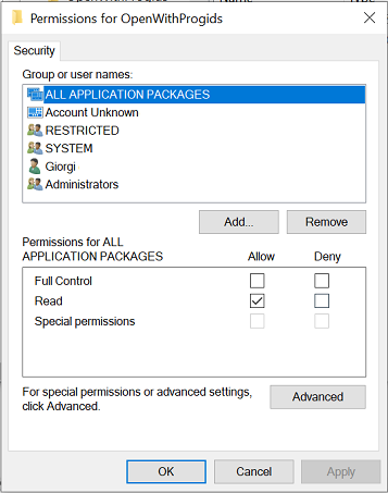 error creating registry key: HKEY_CURRENT_USER\Software\Classes.ts\OpenWithProgids · Issue ...