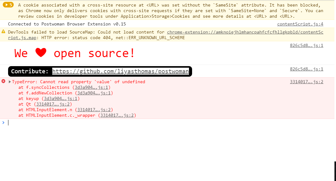Not able to create a collection in chrome · Issue #1058 · hoppscotch/hoppscotch · GitHub