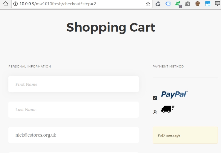 Profile page and payment option selection in Dream template · Issue #433 · microweber/microweber ...