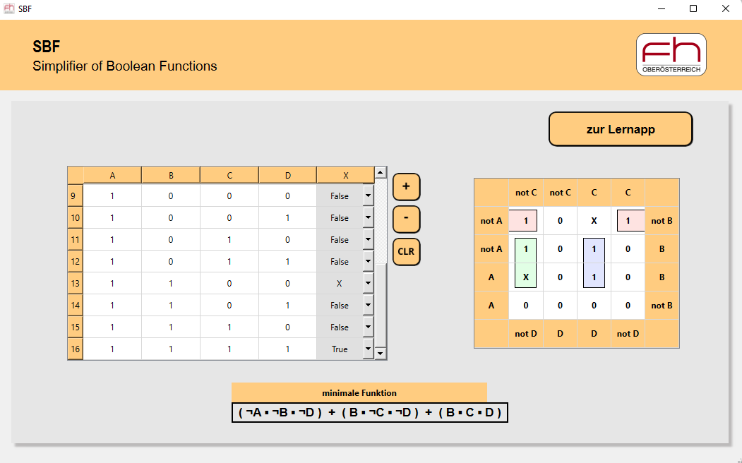 GitHub - markus-senger/KV-diagram: Simplifier of Boolean funtions using Qt (KV diagram ...