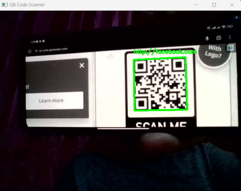 GitHub - Aayush518/qrScanningOpen-CVpyzbar