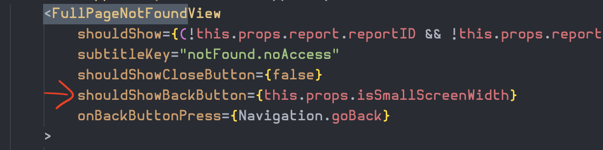1000 Back Button Is Shown On Desktop In Report Screen · Issue 21596 · Expensifyapp · Github 
