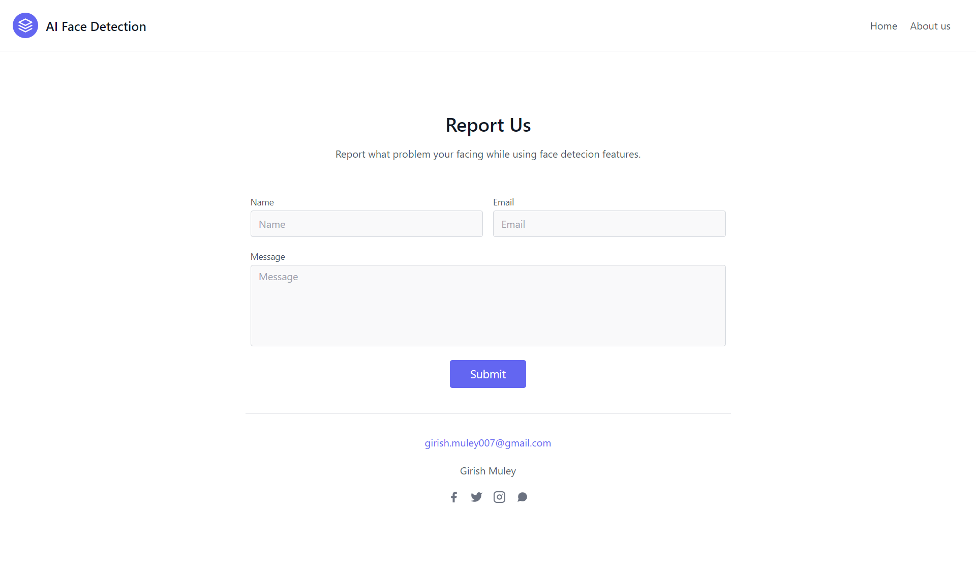 GitHub - GirishMuley/AI-Face-detection