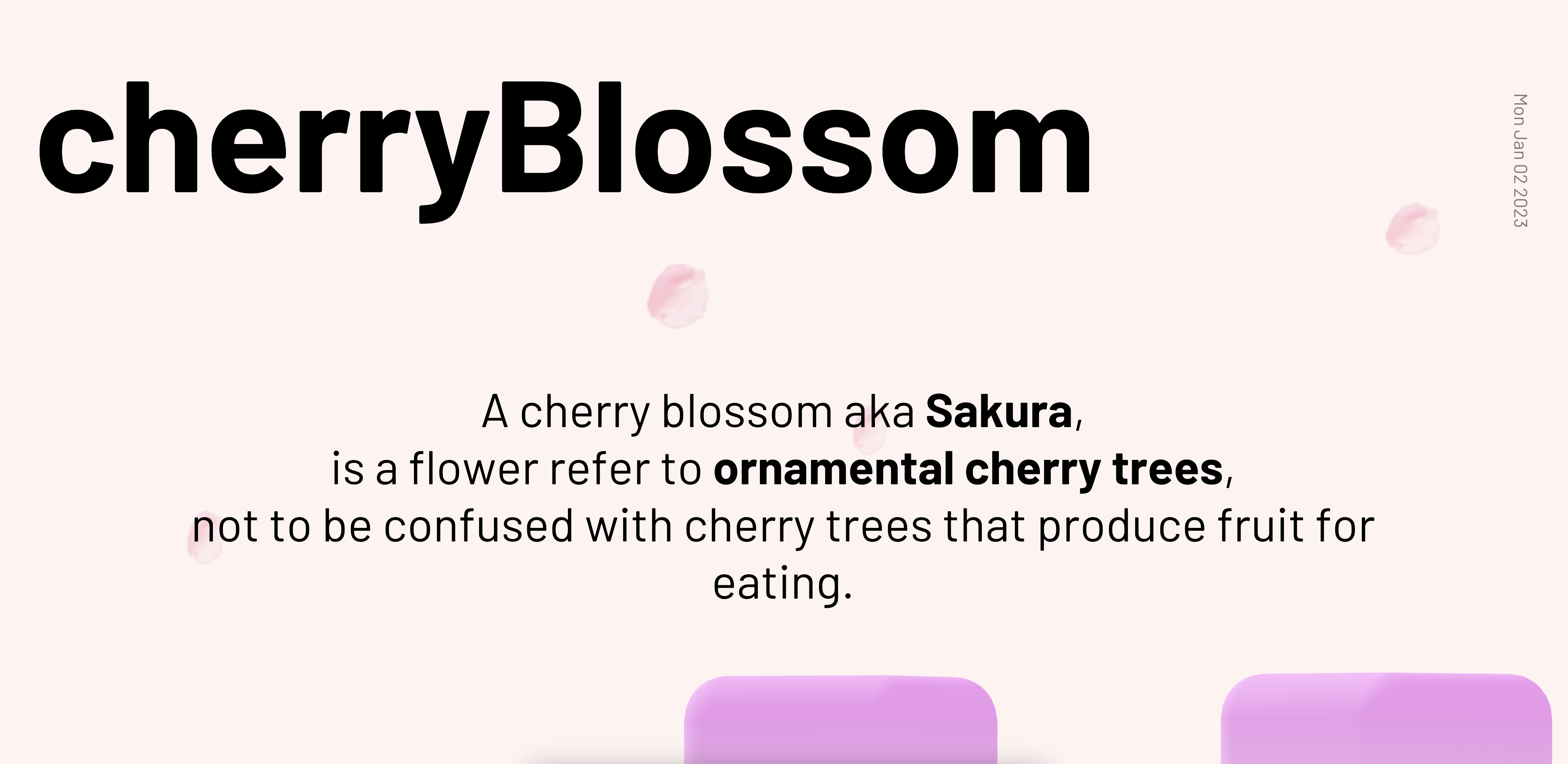 GitHub - Mathias-Roux/cherry-blossom