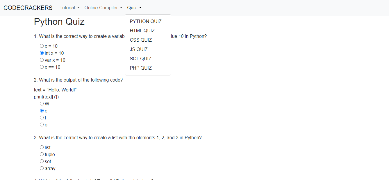 Github Mohitjangid097 Codecrackers “code Crackers” Is A Tutorial Platform That Aids Novice