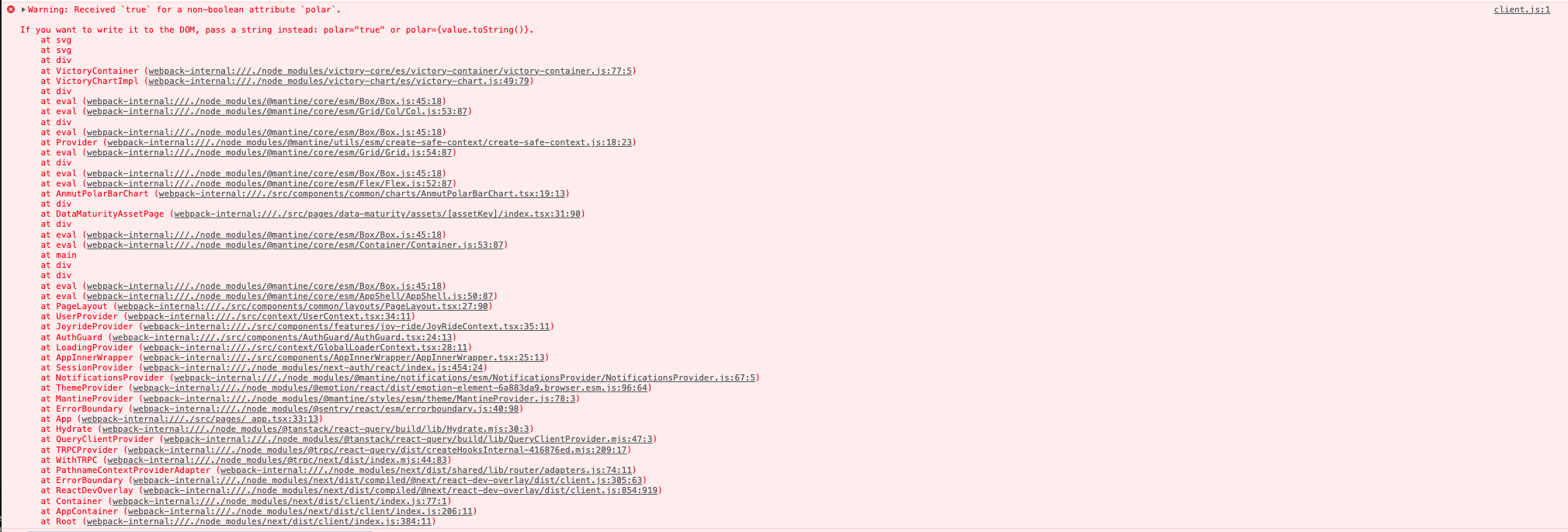 Warning: Received `false` for a non-boolean attribute `standalone`. · Issue #2609 ...