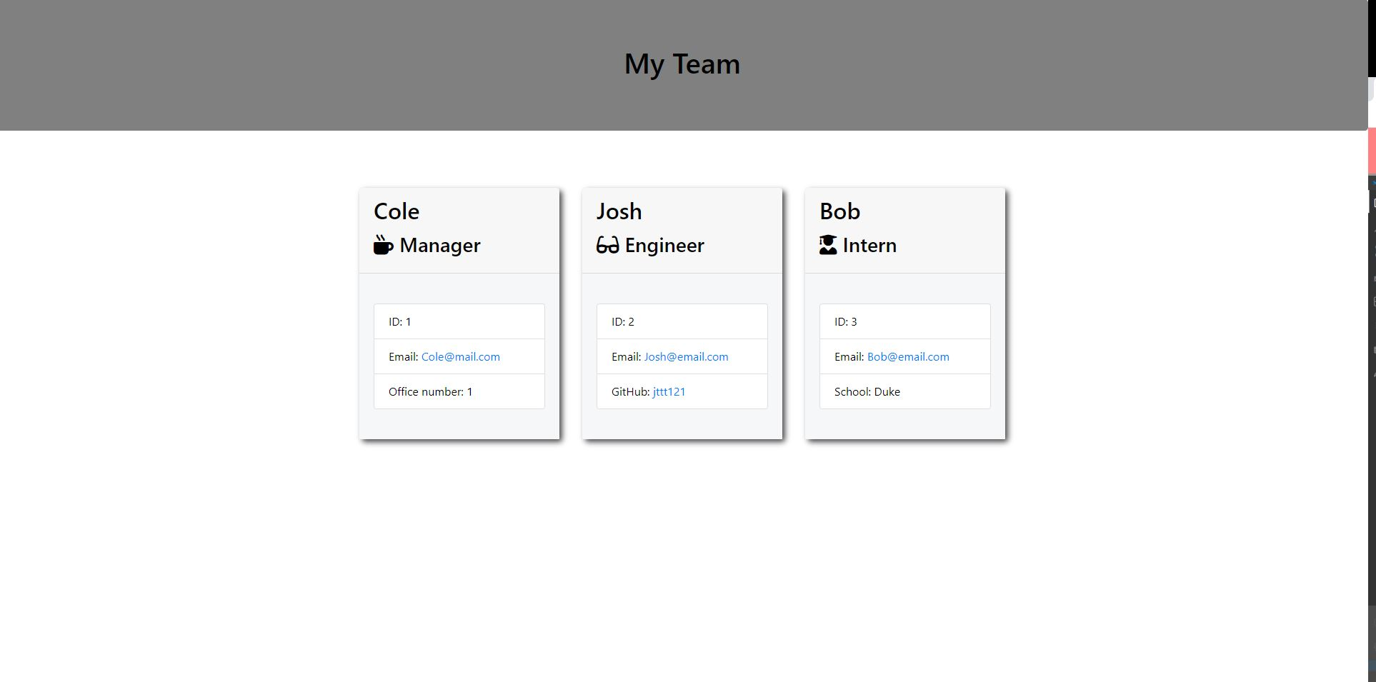 GitHub - jtread1215/teamProfileGenerator