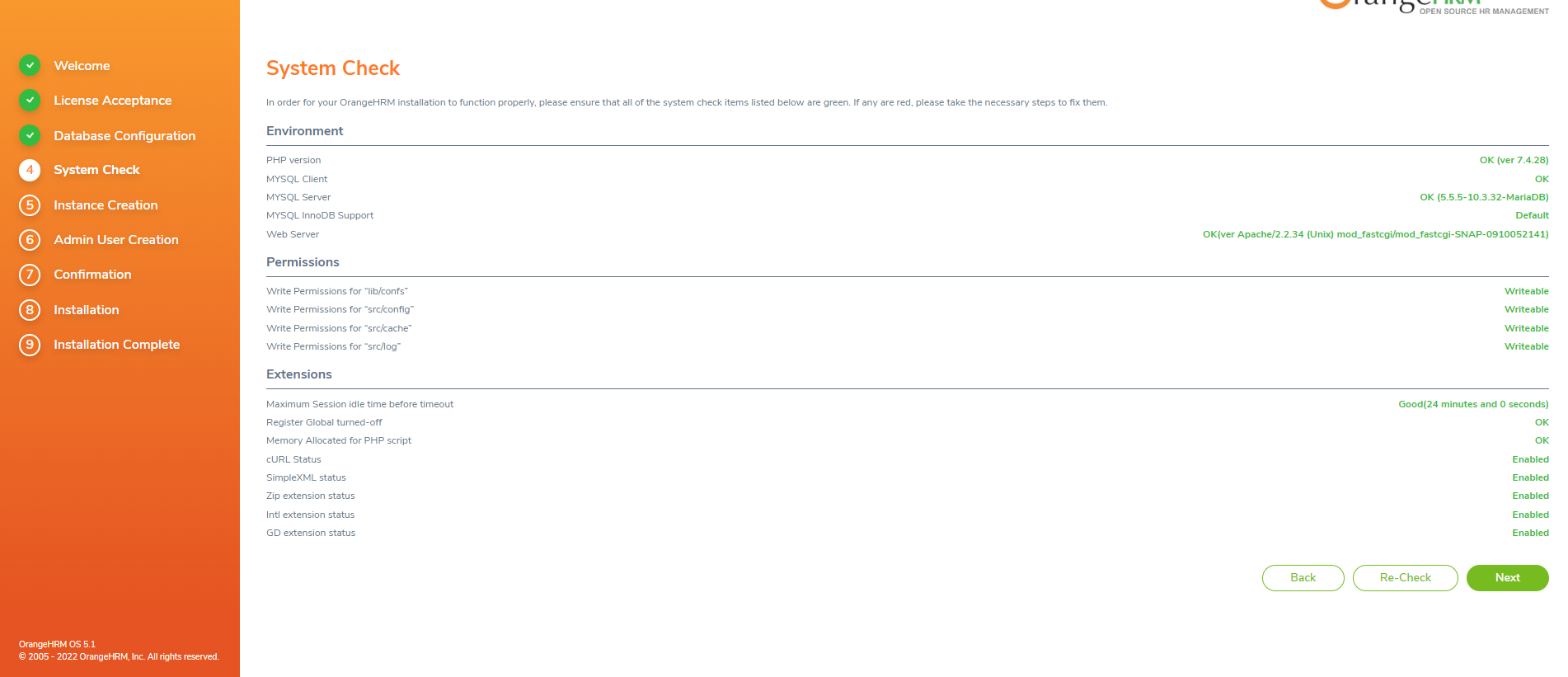 installation start over again · Issue #1453 · orangehrm/orangehrm · GitHub