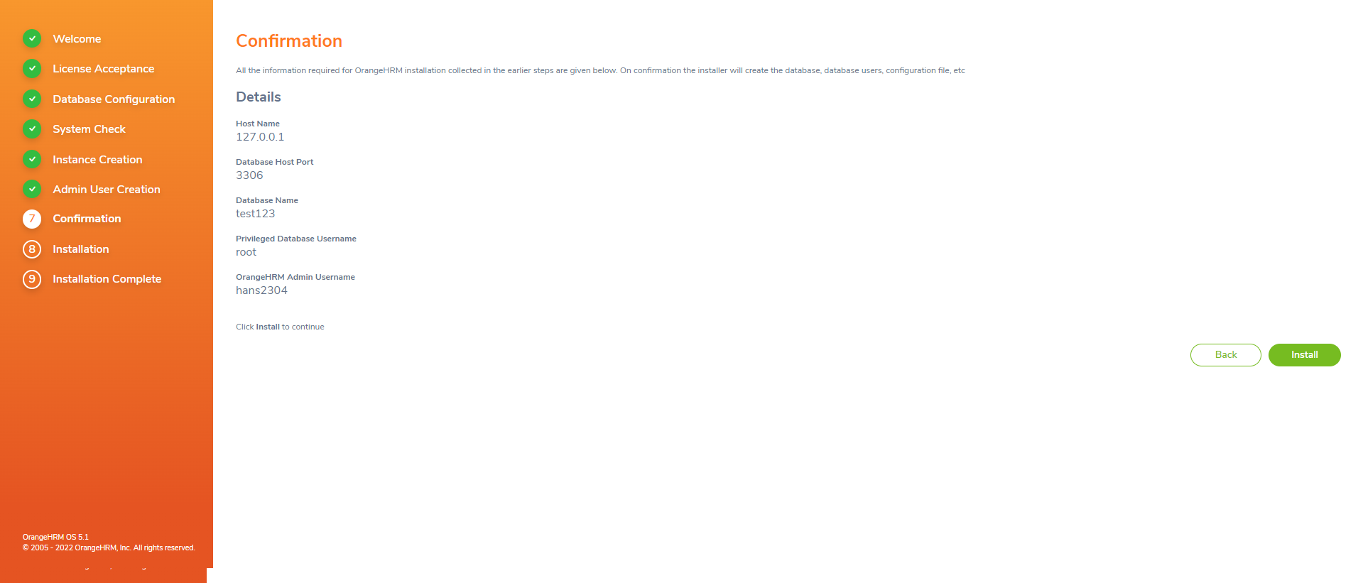 installation start over again · Issue #1453 · orangehrm/orangehrm · GitHub