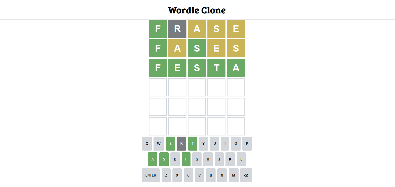 GitHub - andradebru/Wordle-clone: Wordle clone