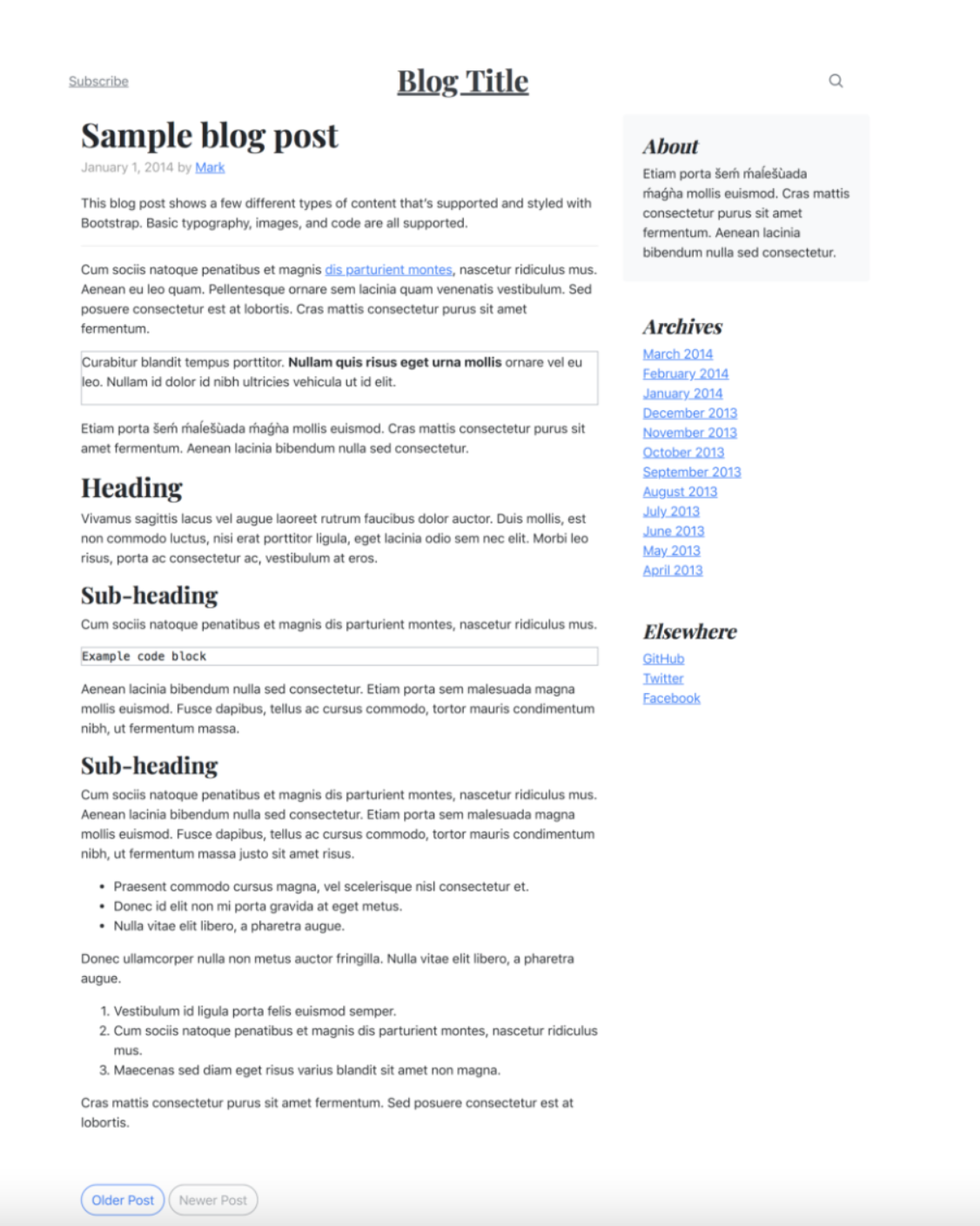 GitHub - kkauy/Proj1-part2: This builds a blog post and features with archives and social media
