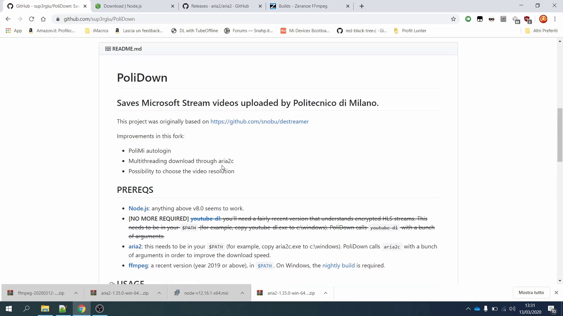 GitHub - sup3rgiu/MStreamDownloader: Video downloader for Microsoft Stream