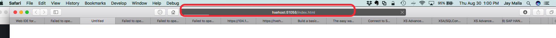 New Html5 Modules Failed To Open In Browser Hana Xsa Unresponsive · Issue 2598 · Sap 0788