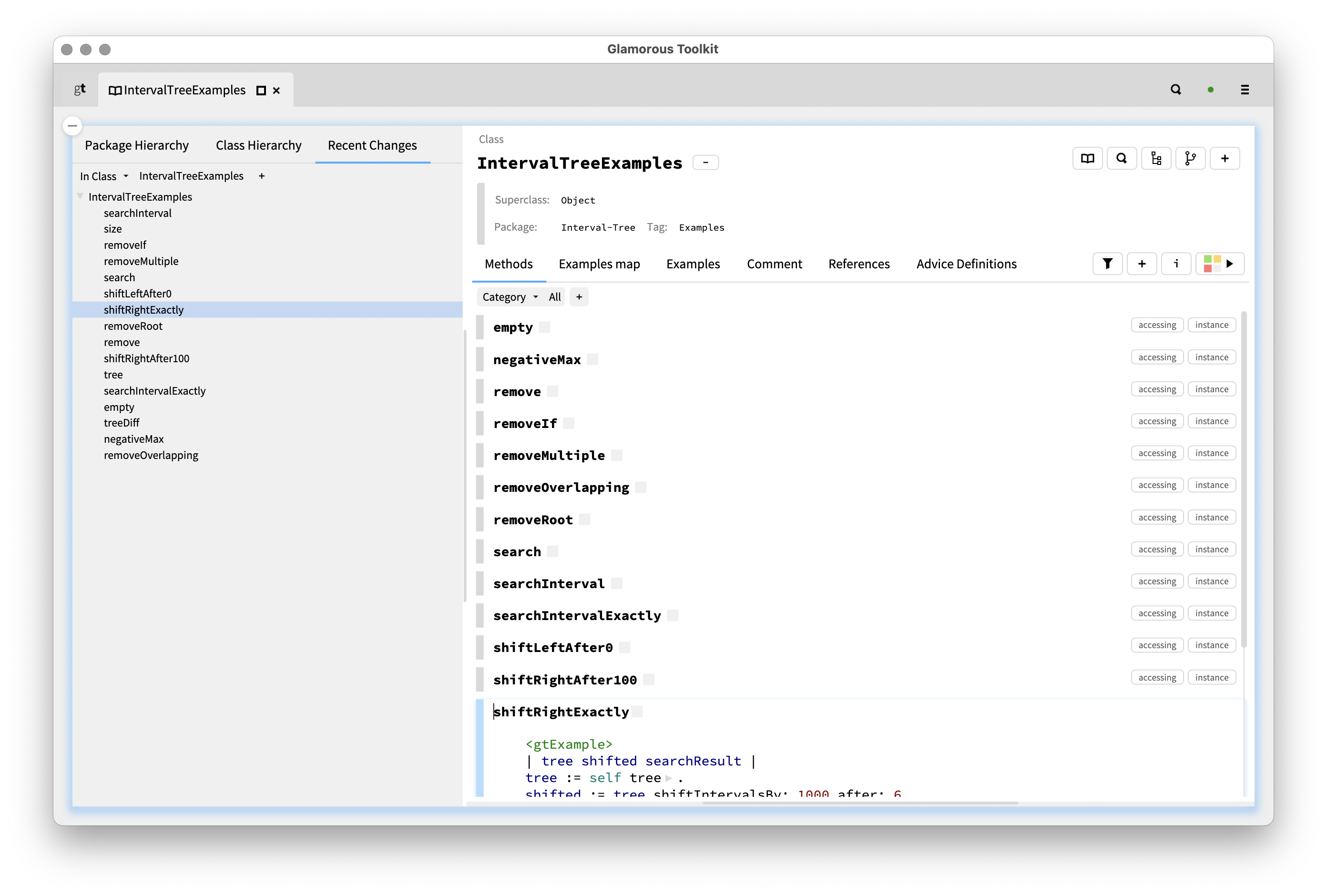 Add a navigation view for recent changes in Coder · Issue #2683 · feenkcom/gtoolkit · GitHub