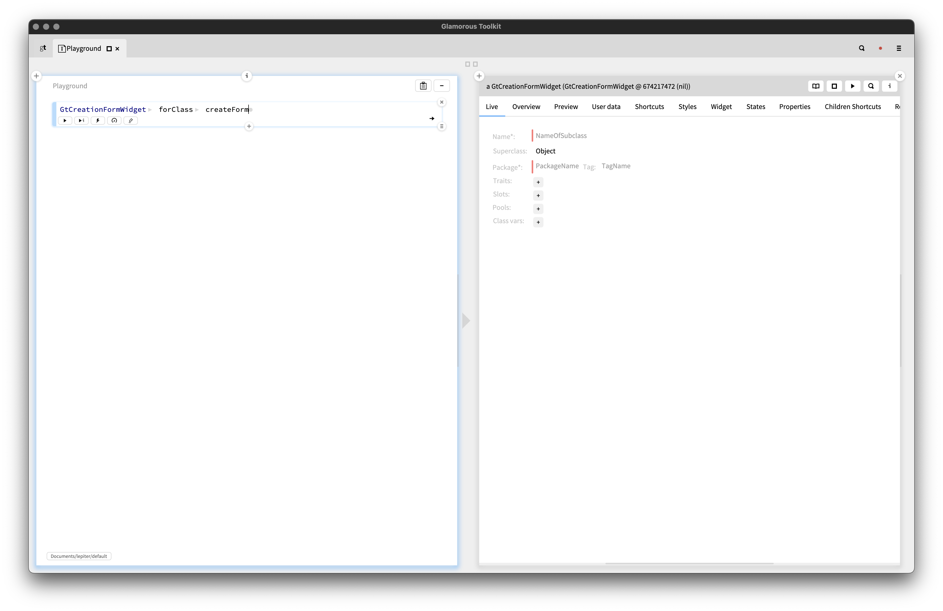 Move the add interfaces in coder to Magritte · Issue #2966 · feenkcom/gtoolkit · GitHub