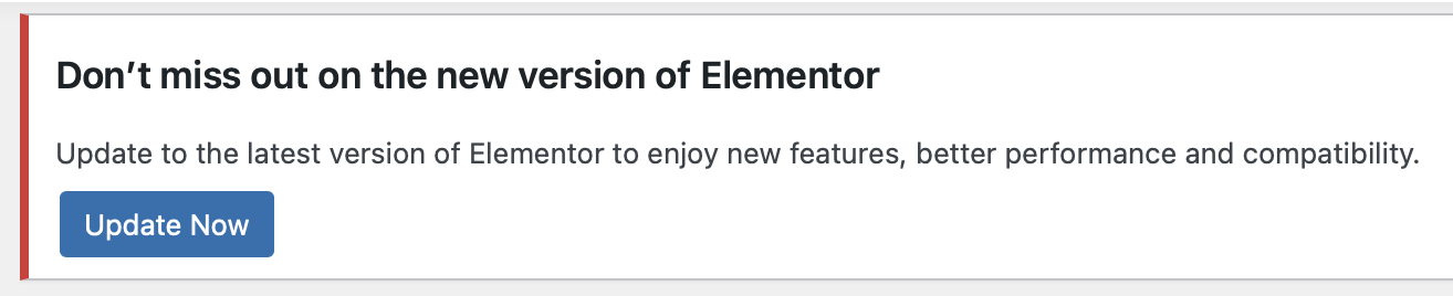 🐞 Bug Report: Elementor Pro 3.13.0-beta1 — "Don’t miss out" message not applicable & cannot be ...