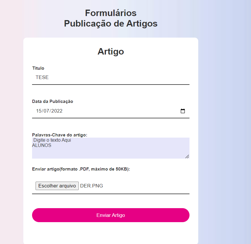 GitHub - alanasifasam/html-pratica: Estudo de HTML - CSS (3 formulários)