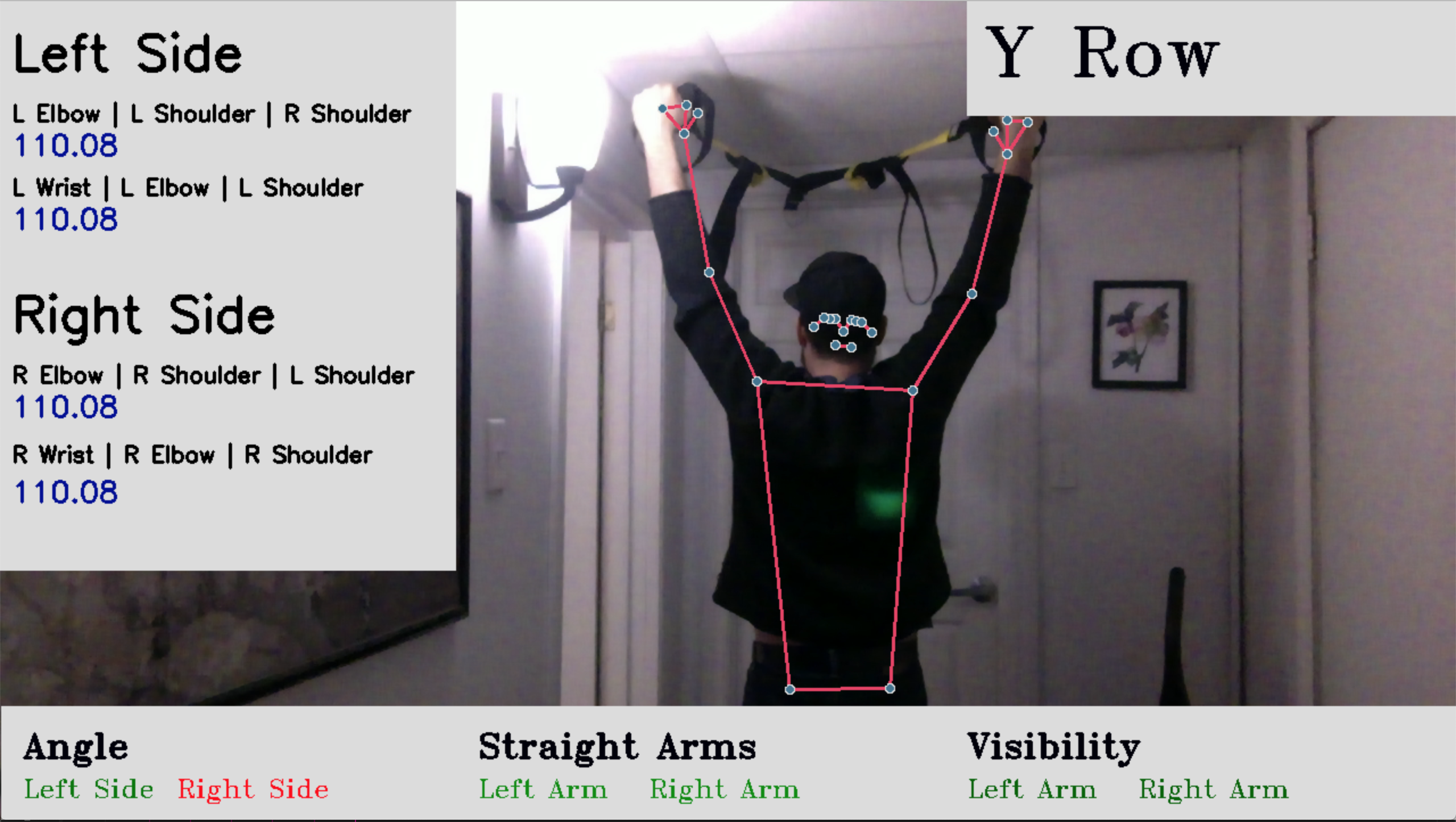 GitHub - jbourden/TRX-Form-Analyzer: Computer Vision application using MediaPipe and OpenCV to ...