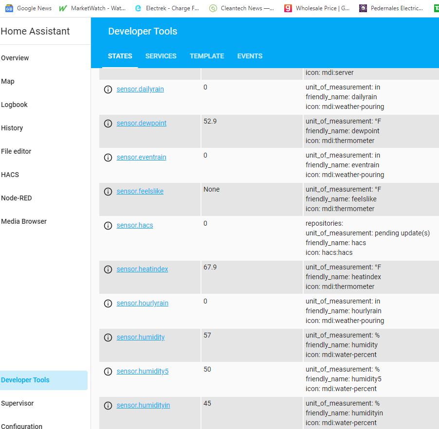 Rain data not getting to home assistant · Issue #45 · bachya ...