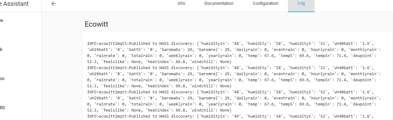 Rain data not getting to home assistant · Issue #45 · bachya/ecowitt2mqtt · GitHub