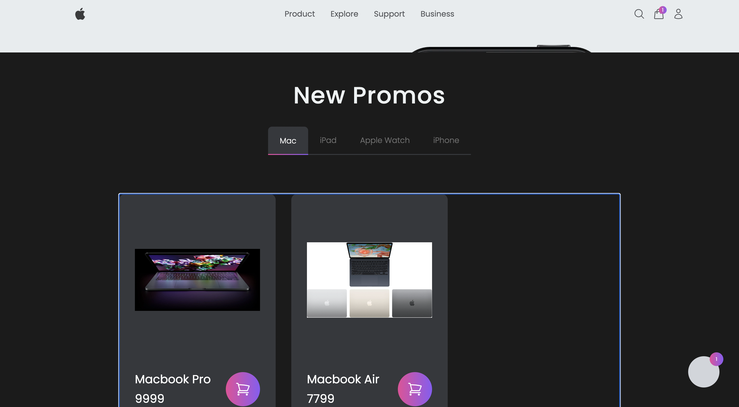 GitHub - duckyandy/AppleCloneTypeScript: Apple Clone with TS, TailwindCSS, React, NextJS