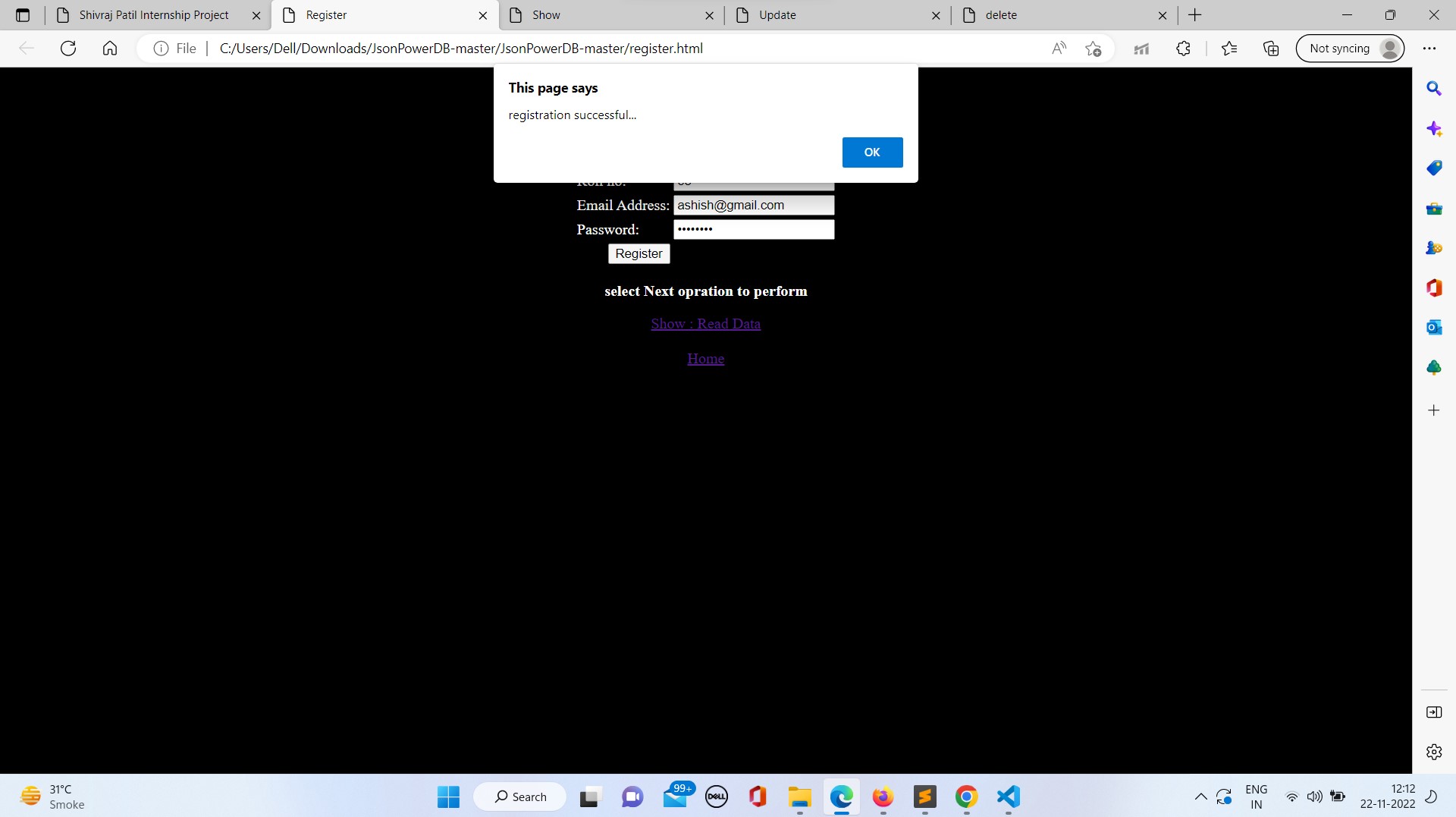 Github Pytools786basic Login System Using Jsonpowerdb This Project Is All About Storing