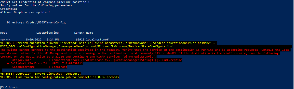 Issue cloning resources · Issue #2262 · microsoft/Microsoft365DSC · GitHub